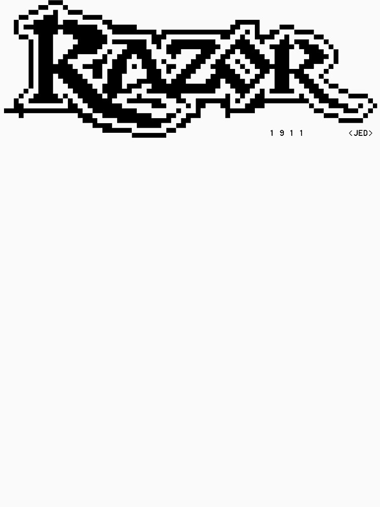 "Razor1911 Logo" T-shirt for Sale by MarlboroMike | Redbubble | razor t ...