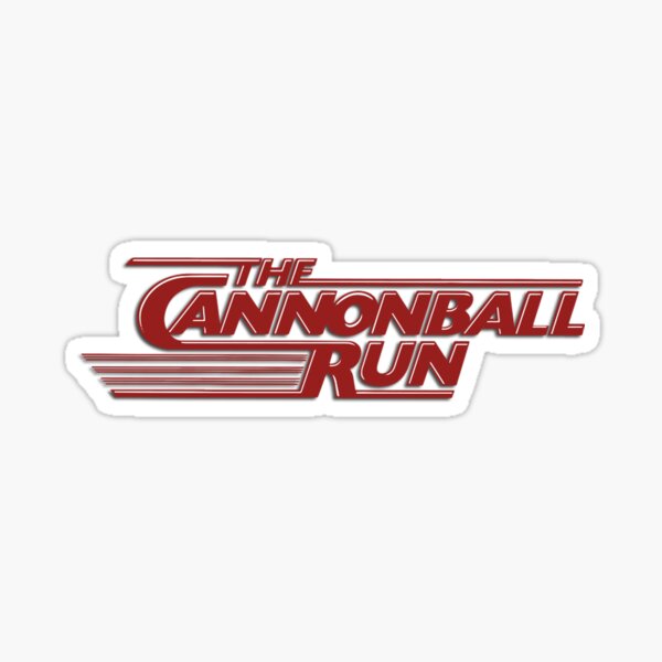 Cannonball Run Stickers | Redbubble