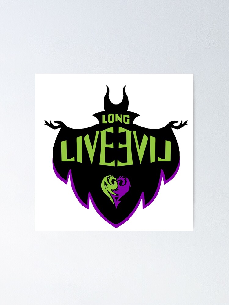 "long live evil" Poster for Sale by paulusjart | Redbubble