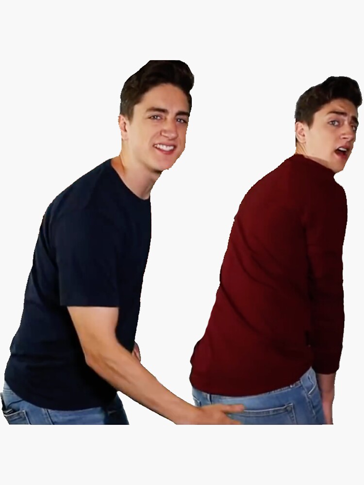 "Danny Gonzalez Spanking Himself" Sticker for Sale by AreTherePants ...