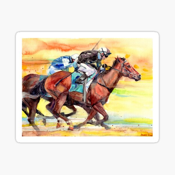 "La Vitesse" Sticker by suzannsines | Redbubble