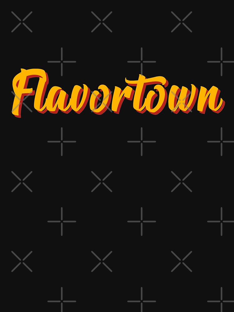 "Funky Flavortown Design" T-shirt for Sale by JanvonW | Redbubble ...