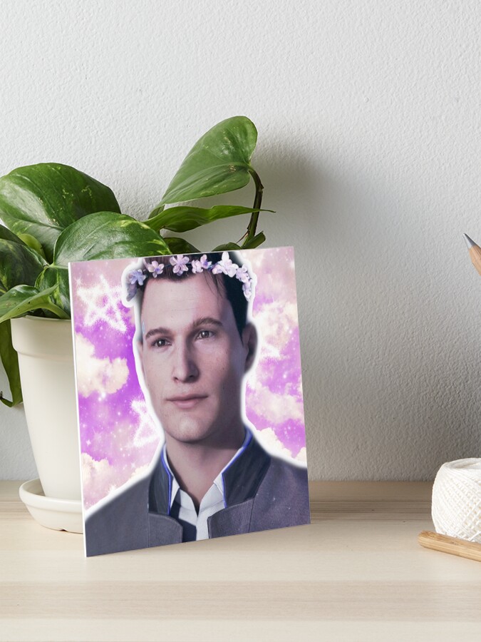 "Flowerboy Connor DBH Videogame " Art Board Print for Sale by ...