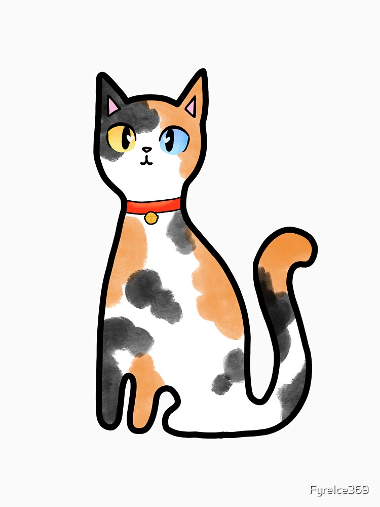 "Moxy the Cat" T-shirt for Sale by FyreIce369 | Redbubble | cat t ...