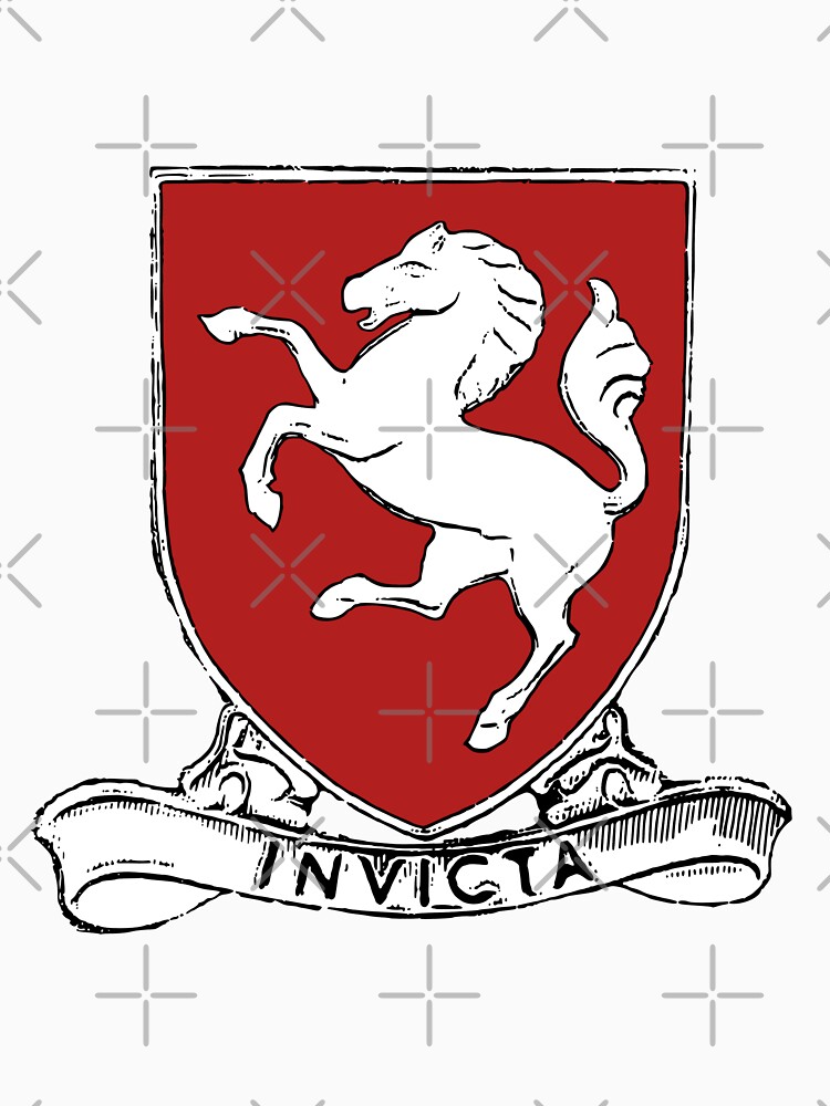 "Kent Invicta" Essential T-Shirt for Sale by sirglennbo | Redbubble