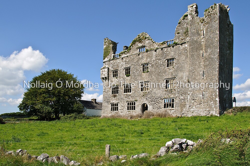 "Irish Castle, County Clare, Ireland" by Noel Moore Up The Banner ...