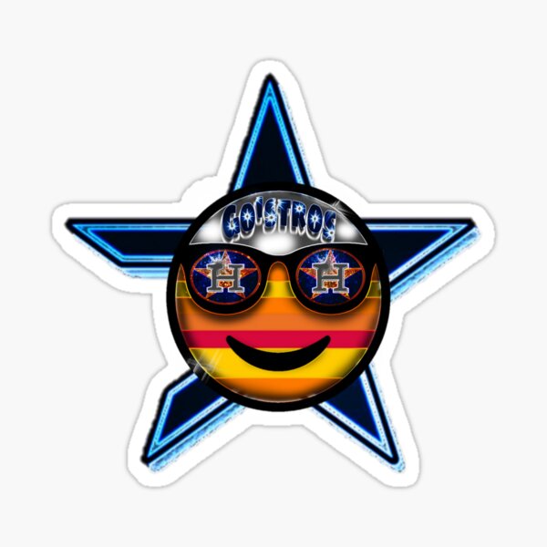 "'Stros Emoji Star" Sticker for Sale by Chuco79 | Redbubble