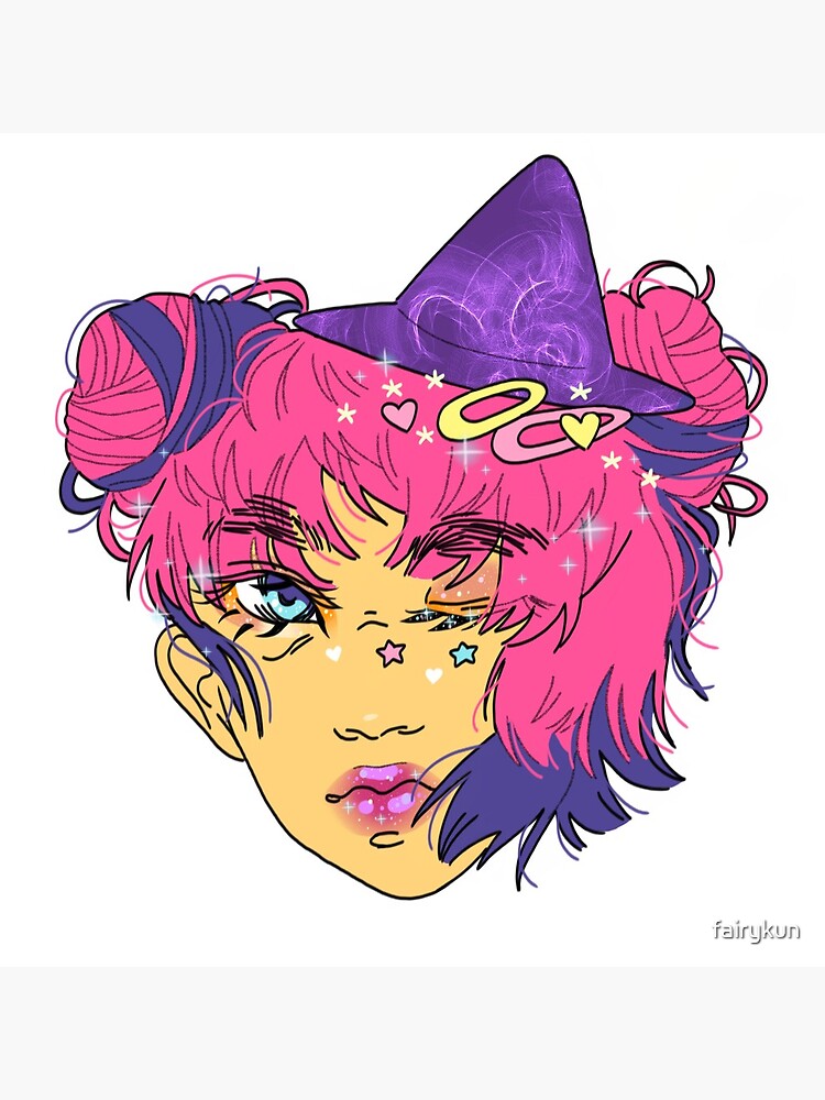"bun witch " Poster for Sale by fairykun | Redbubble