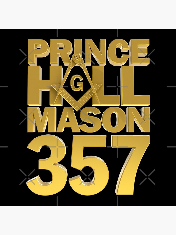 "Freemason Prince Hall Mason 357 Gold Square & Compass Masonic Prince ...