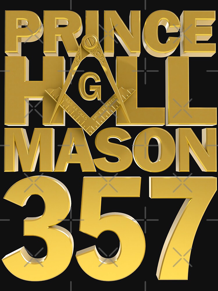 "Freemason Prince Hall Mason 357 Gold Square & Compass Masonic Prince ...