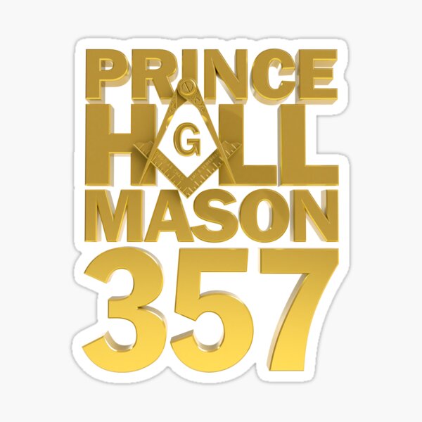 "Freemason Prince Hall Mason 357 Gold Square & Compass Masonic Prince ...