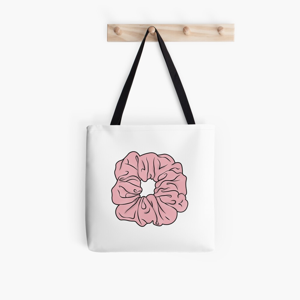 "Light Pink Hair Scrunchie" Sticker for Sale by mynameisliana | Redbubble