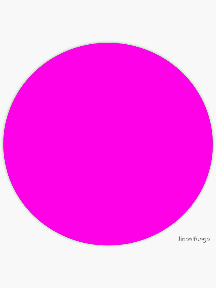 "Pink dot" Sticker for Sale by Jinoelfuego | Redbubble
