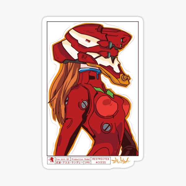 "Unit 02" Sticker for Sale by JellyPixels89 | Redbubble