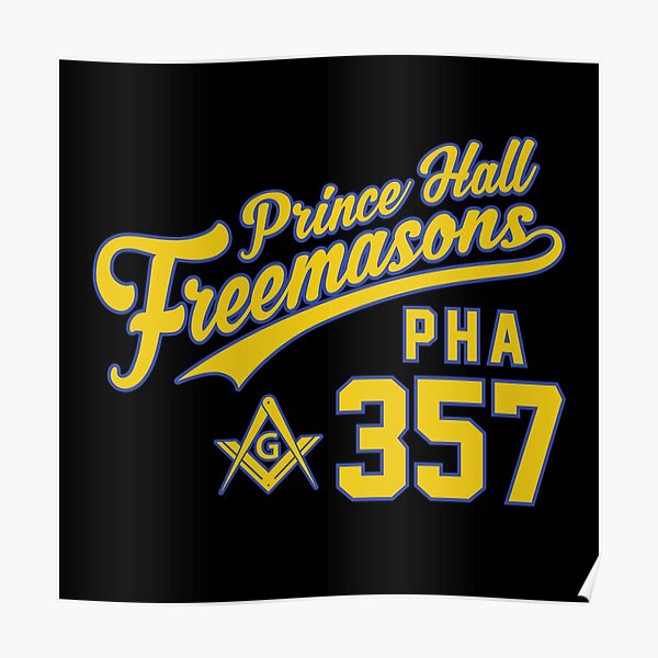 "Freemason Prince Hall Freemasons 357 Jersey Square & Compass Masonic ...