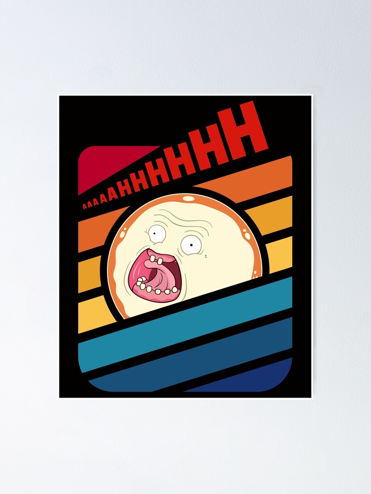 "Rick and morty Screaming Sun Earth" Poster for Sale by cartoonice ...