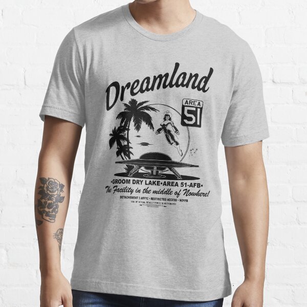 "Dreamland Area 51" T-shirt for Sale by GUS3141592 | Redbubble | area ...