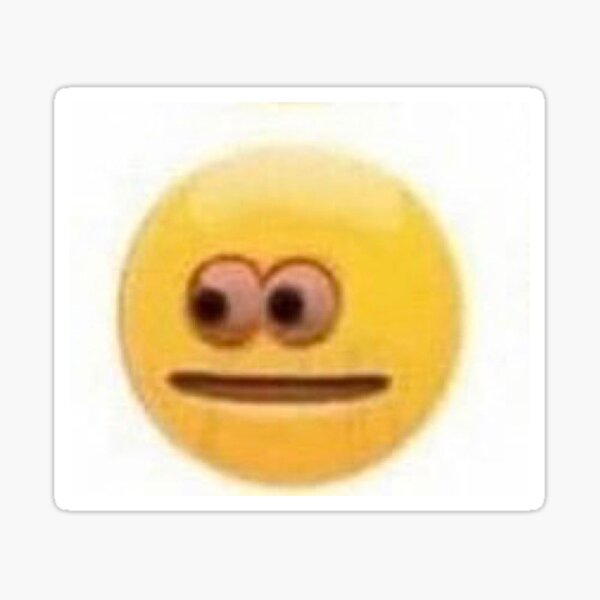 "Scared meme" Sticker for Sale by its2shainz | Redbubble