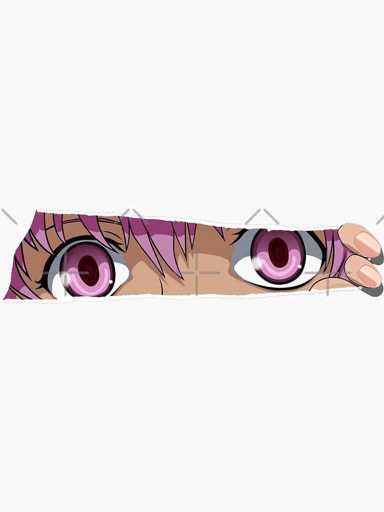 "Yuno Gasai" Sticker for Sale by Merciful | Redbubble