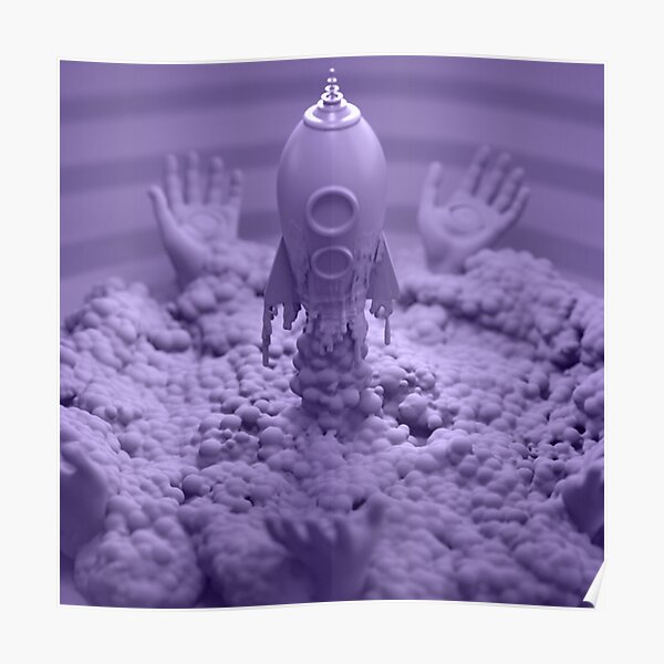 "Blast Off" Poster for Sale by jndonatelli | Redbubble