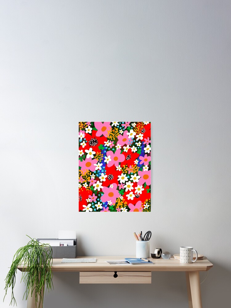 "Flower Power!" Poster for Sale by TheLoveShop | Redbubble