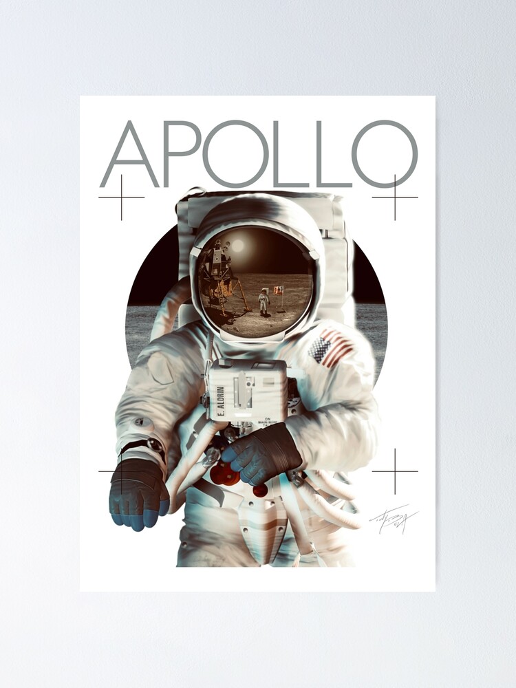 "Apollo 11" Poster by Tonyalpha | Redbubble