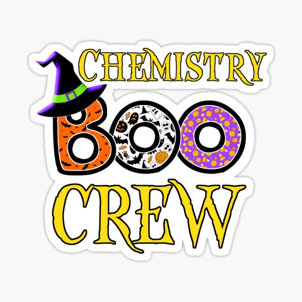 "Halloween Teacher Boo Crew" Sticker for Sale by wilsonellis | Redbubble