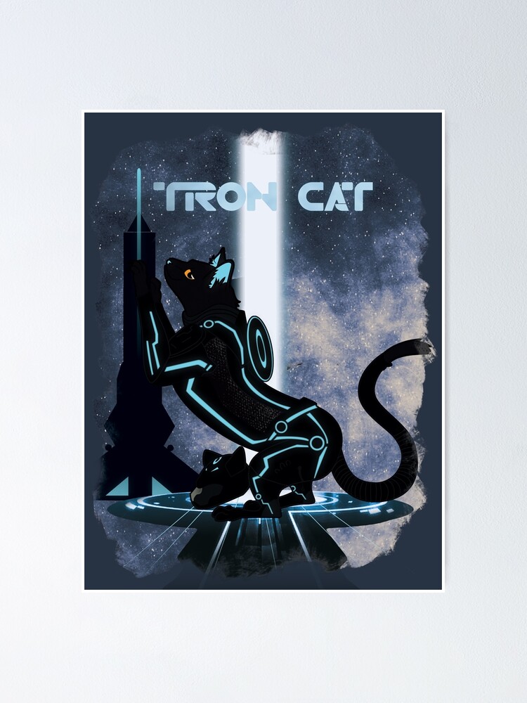 Tron Cat Logo