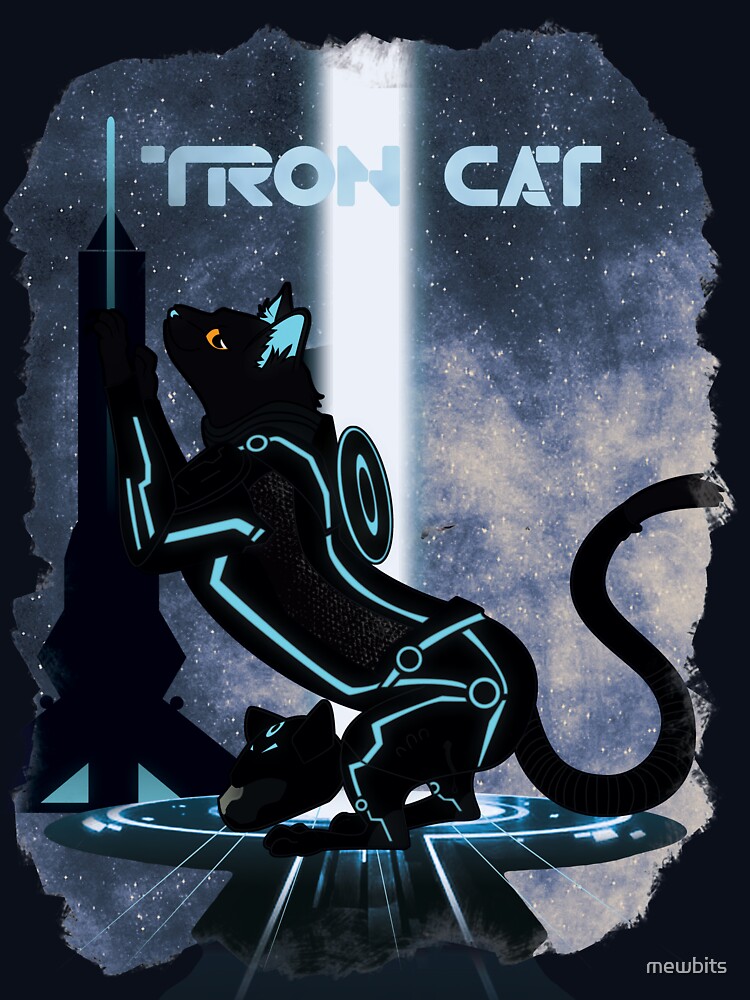 Tron Cat Logo