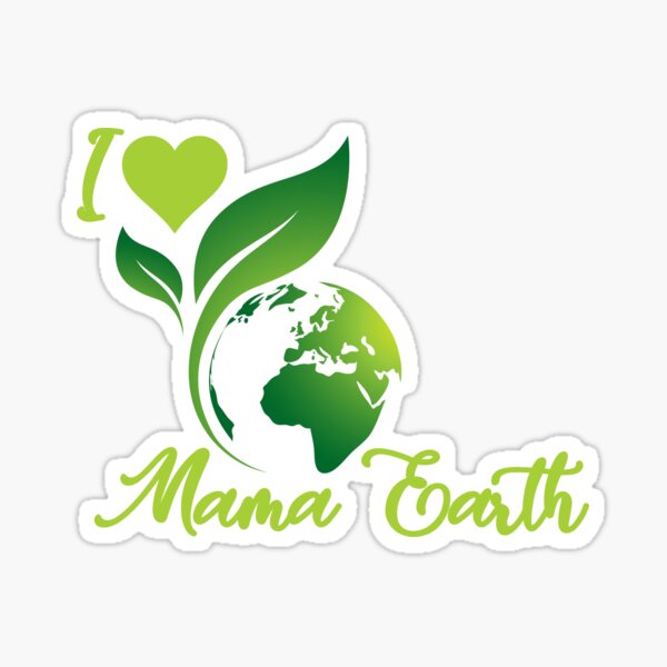 "Mama Earth design - Mother Earth design" Sticker by JuditR | Redbubble