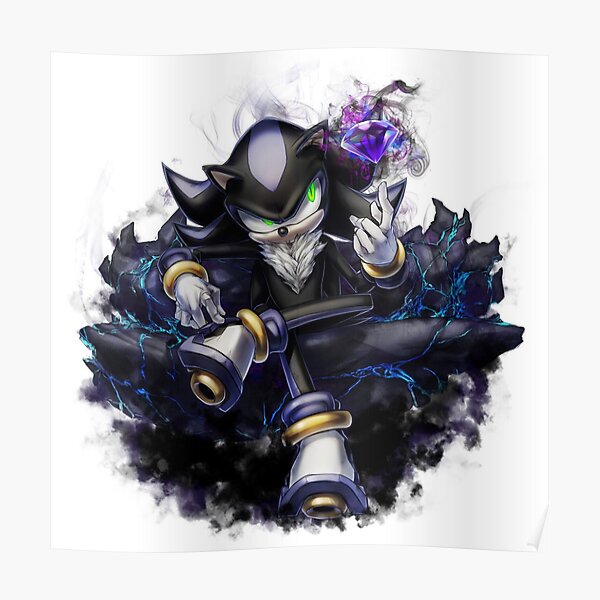 "Mephiles" Poster for Sale by AceSoulChance | Redbubble