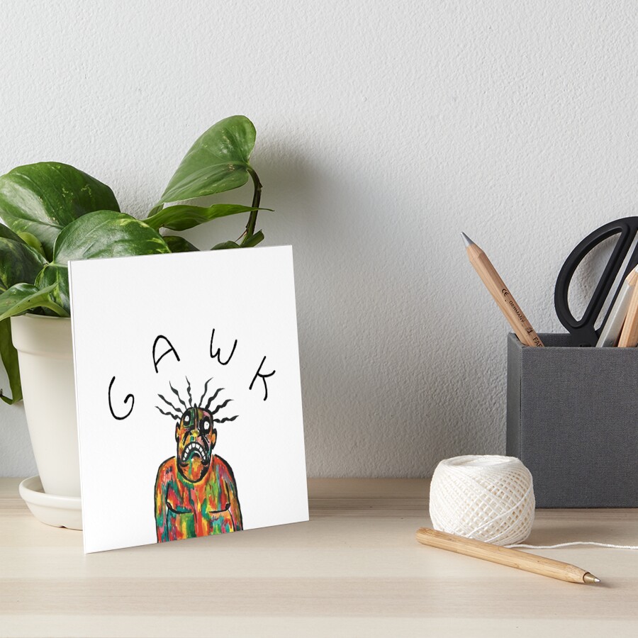 "Vundabar Gawk Album Cover Art" Art Board Print by cassbag | Redbubble
