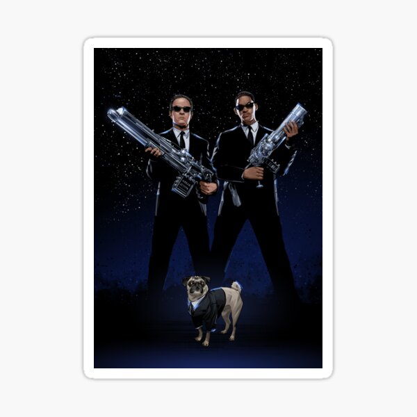 "MIB" Sticker for Sale by Nikita Abakumov | Redbubble