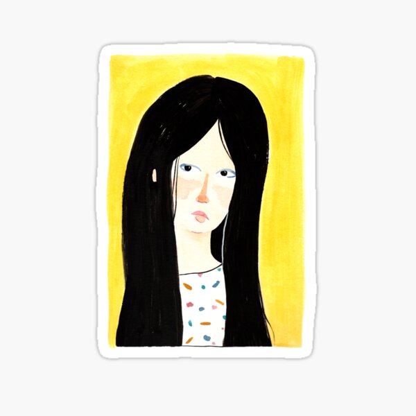 "Karina" Sticker for Sale by lamandarina | Redbubble