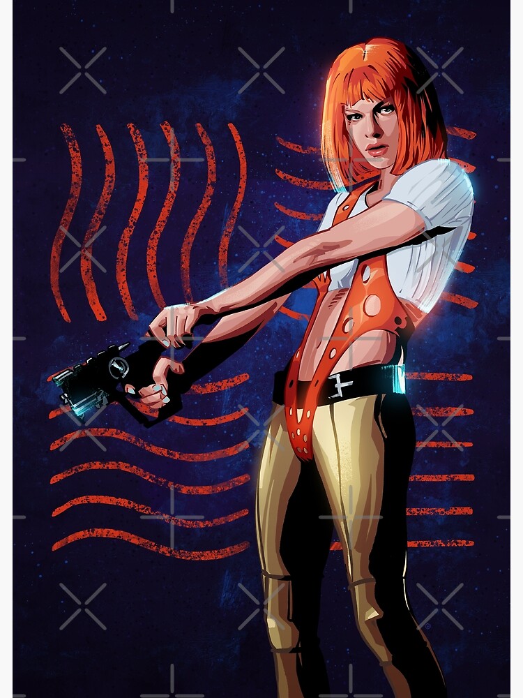 "Leeloo" Poster by n-abakumov | Redbubble
