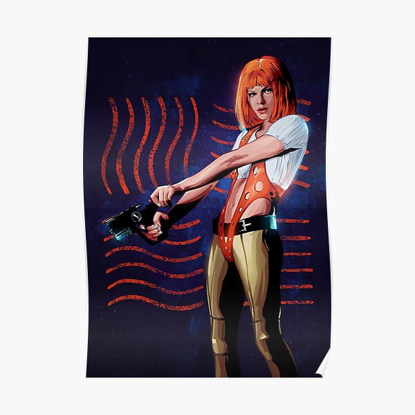 "Leeloo" Poster by n-abakumov | Redbubble