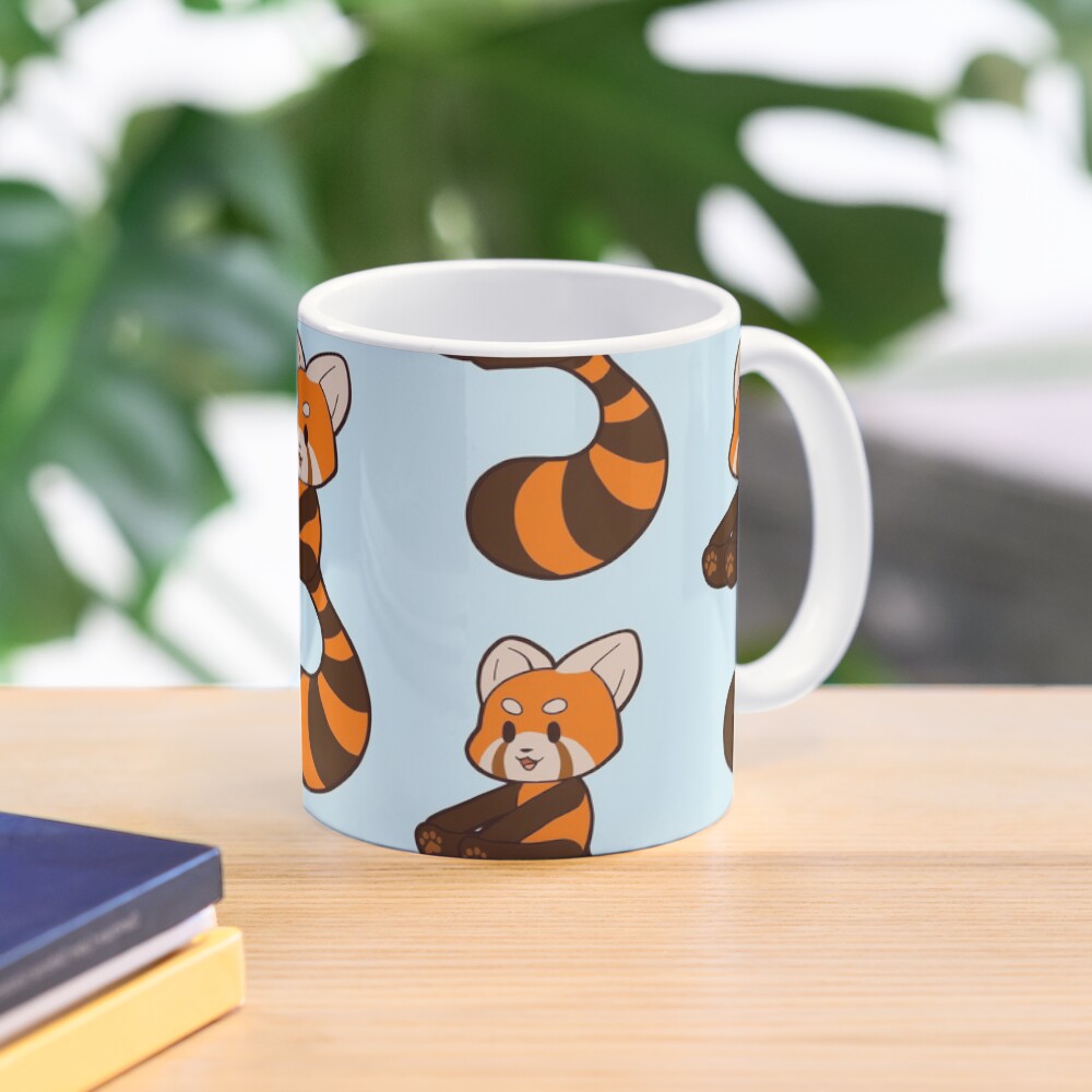 "Cute Red Panda" Mug by johnalpaca | Redbubble