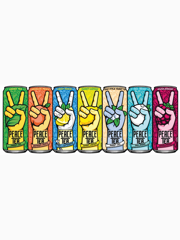 "peace tea" T-shirt for Sale by leahgrace7 | Redbubble | peace t-shirts ...