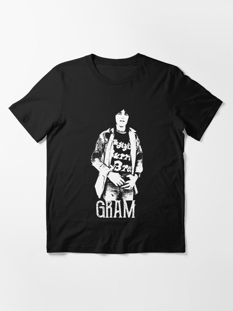 "Gram - The White Stencil" T-shirt for Sale by fontastic | Redbubble ...