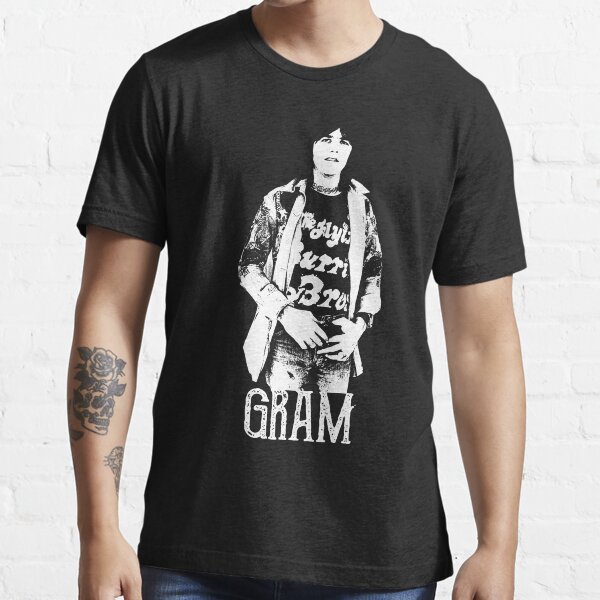 "Gram - The White Stencil" T-shirt for Sale by fontastic | Redbubble ...