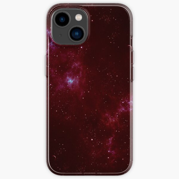"Deep Space Galaxy Dark Red iPhone & Samsung Phone Case" iPhone Case ...