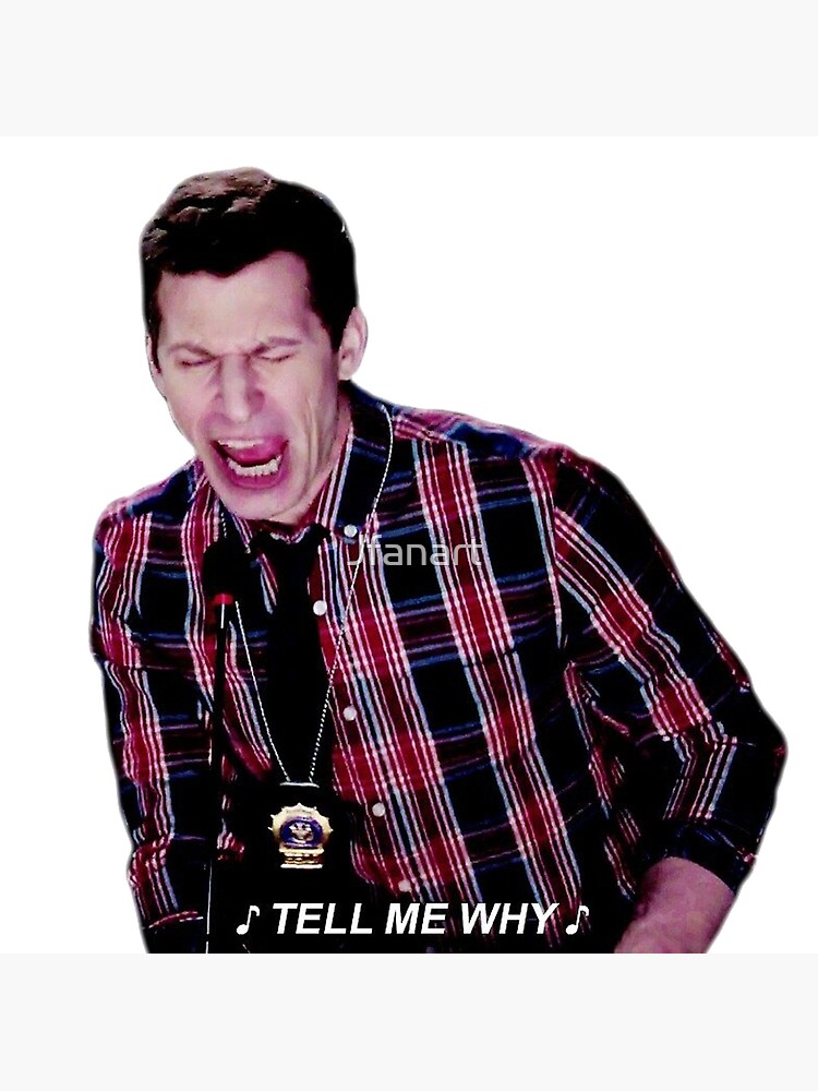 "Jake Singing B99" Poster by Jfanart | Redbubble