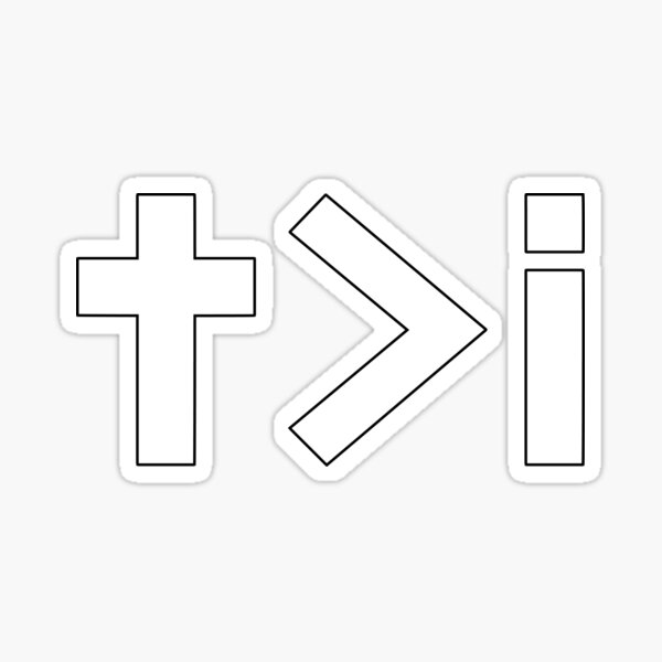 "Christian Quote - He must increase i must decrease" Sticker for Sale by ChristianStore | Redbubble