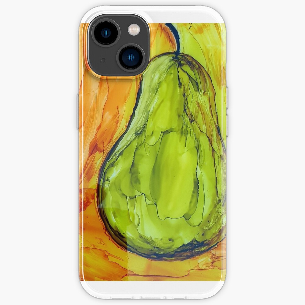 "Pear" iPhone Case for Sale by BsBowzArt | Redbubble