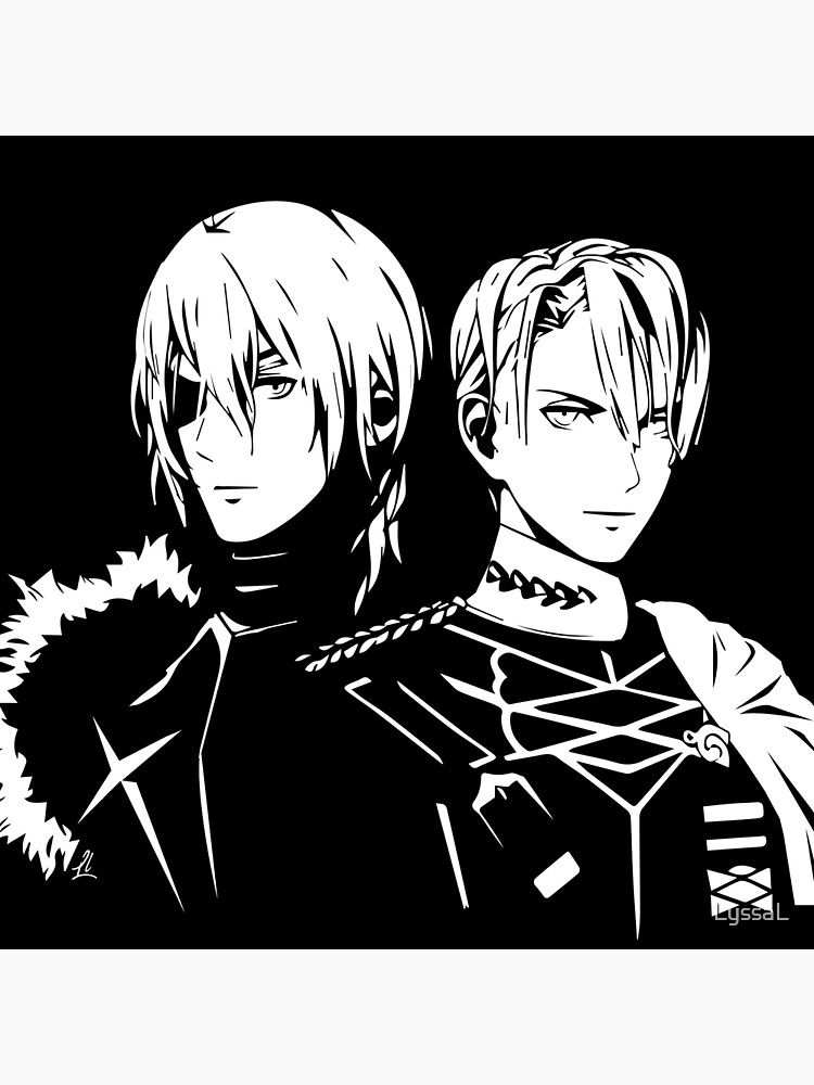 "Dimitri Fire Emblem Three Houses - Pre & Post Time Skip" Throw Pillow ...