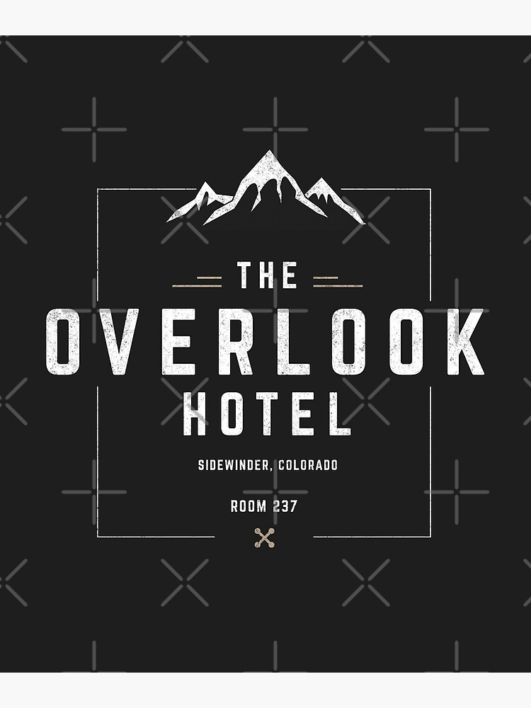 "The Overlook Hotel - modern vintage logo" Art Print for Sale by ...