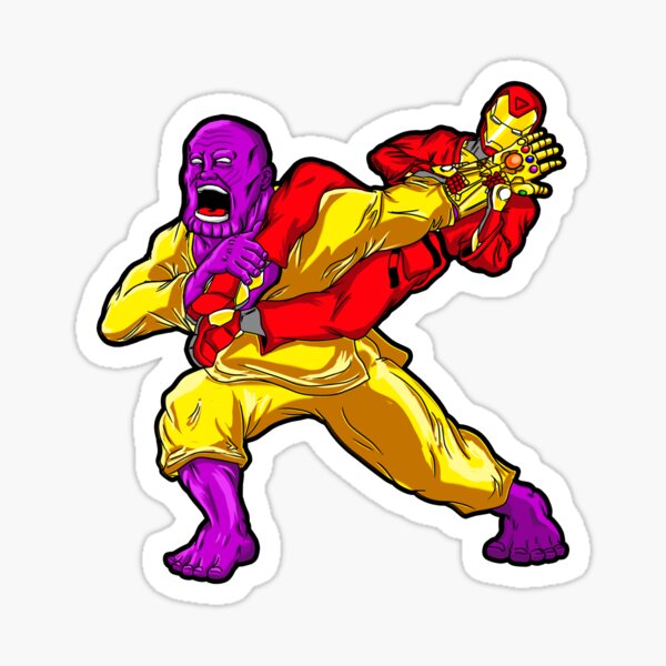 "Cartoon/Comic BJJ Arm Bar Jiu Jitsu Figures" Sticker for Sale by ...