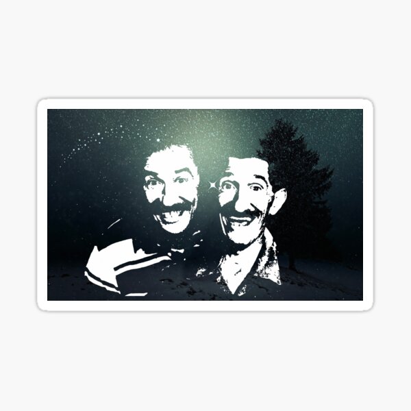 "Chuckle Brothers Stars and Sky Chucklevision" Sticker for Sale by ...