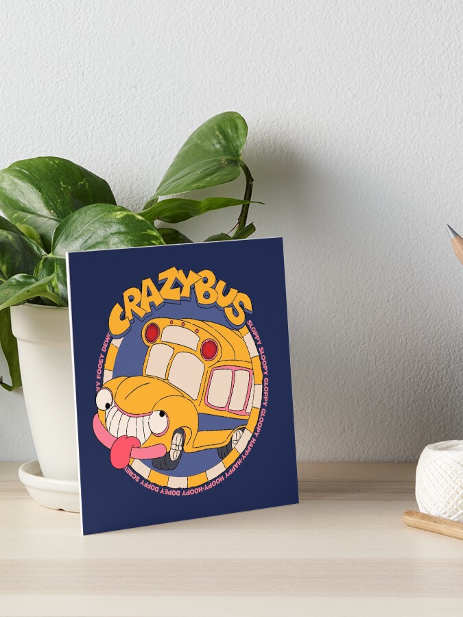 "Arthur - Crazy Bus" Art Board Print for Sale by Jessi-K | Redbubble