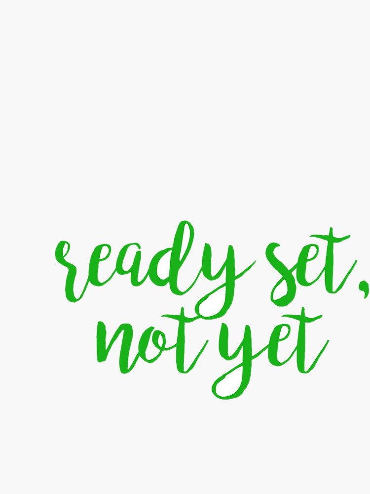 "Beetlejuice - Ready Set, Not Yet" Sticker for Sale by bwayabby | Redbubble